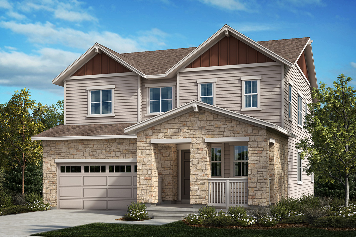 Plan 2504 - New Home Floor Plan in Painted Prairie by KB Home
