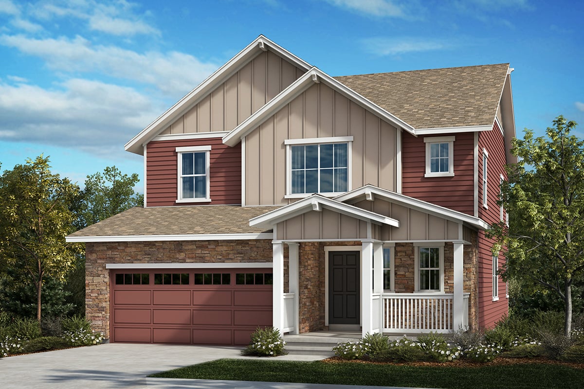 Plan 2585 - New Home Floor Plan in Painted Prairie by KB Home