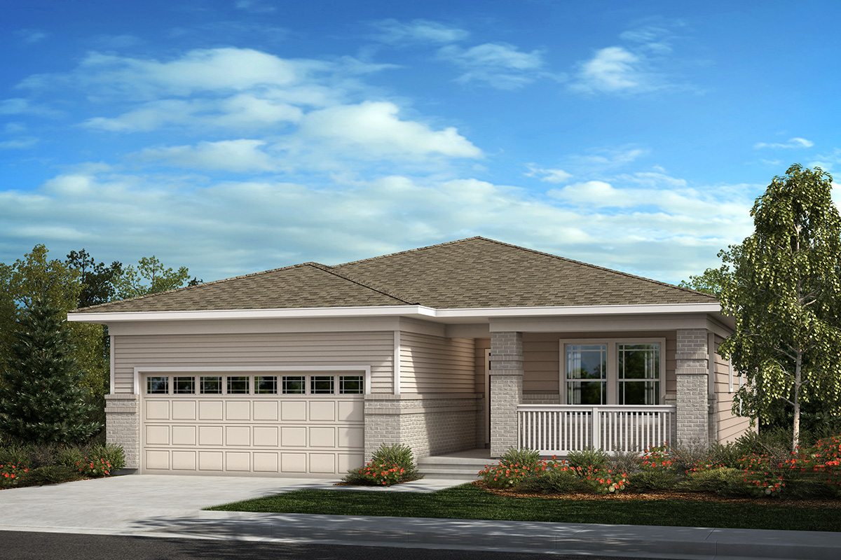 Plan 1823 - New Home Floor Plan in Painted Prairie by KB Home