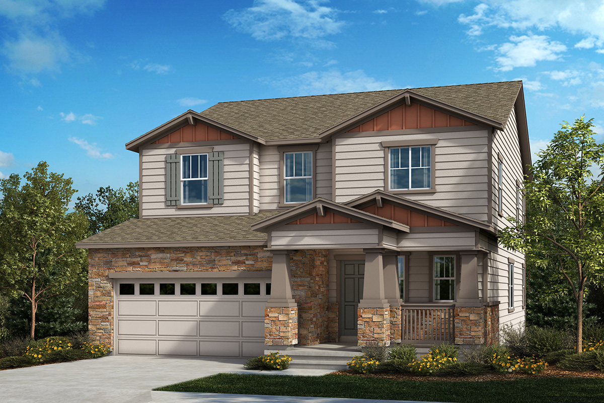 Plan 2585 - New Home Floor Plan in Painted Prairie by KB Home