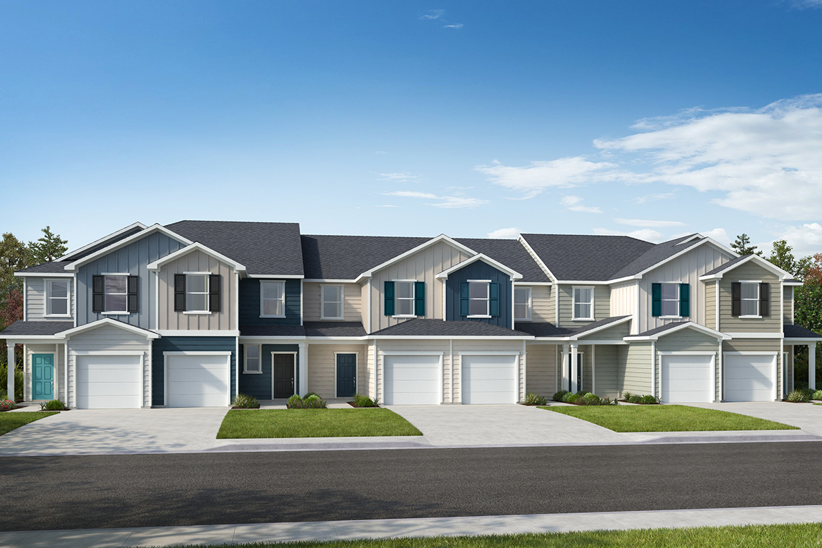 Plan 1563 - New Home Floor Plan in Peartree Towns by KB Home